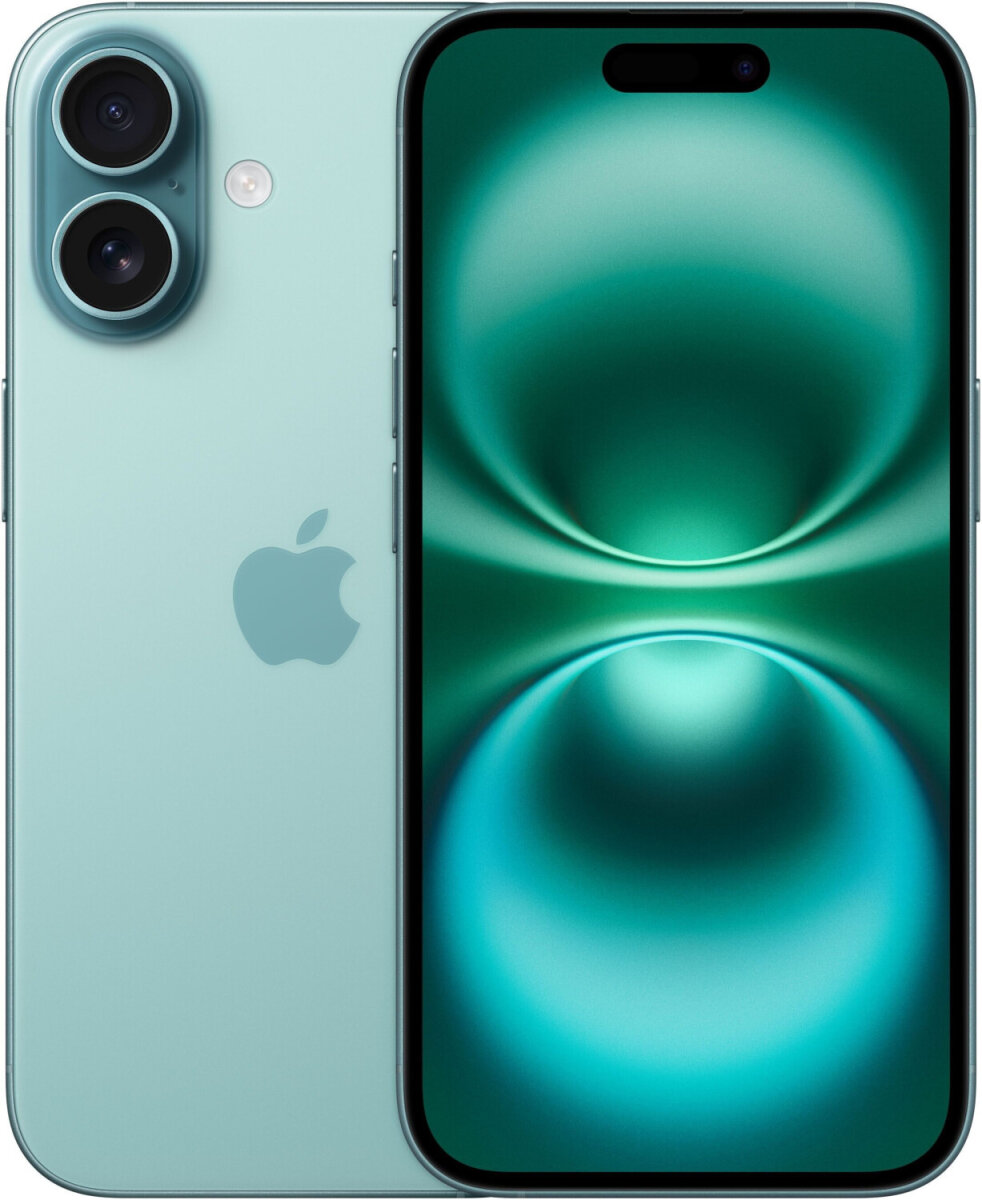 Apple iPhone 16 - 256GB Teal, 749,90
